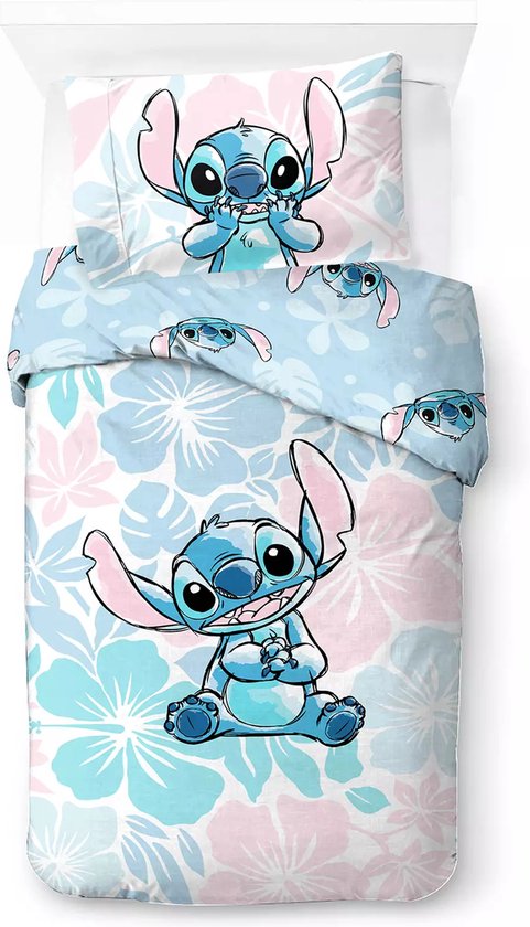 Stitch dekbedovertrek - eenpersoons - Lilo en Stitch dekbed - 1 ...