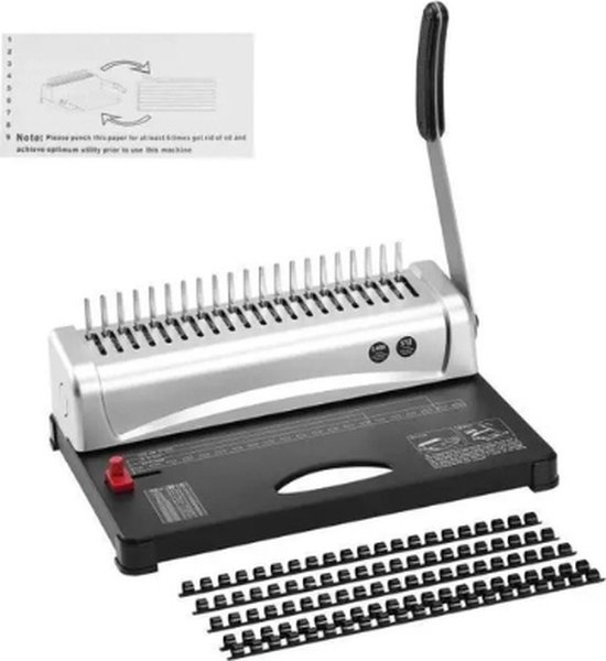 Collox Inbindmachine - Inbinden - Geschikt voor A4 en A5 formaat ...