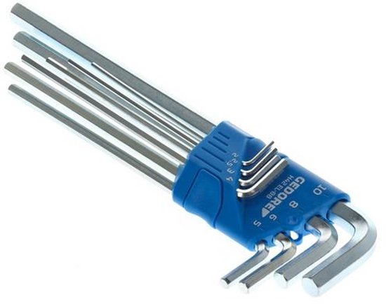 Gedore Inbussleutelset 8-delig - 2 tot 10mm | bol