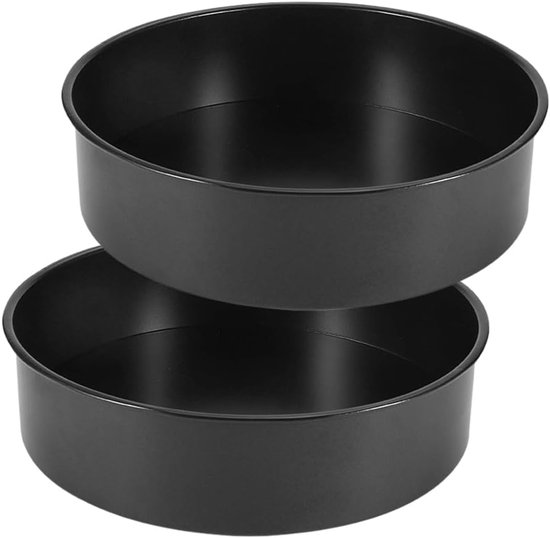 Bakken en Koken Met Rond Bakblik Set van 2 voor Perfecte Resultaten in ...