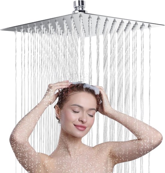 Vierkante Regendouche met Waterbesparende Technologie en Anti-Kalk ...