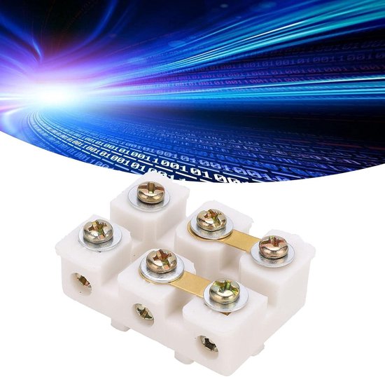 Single Phase Motor Terminal Block Strip Flame Retardant Plastic Barrier ...