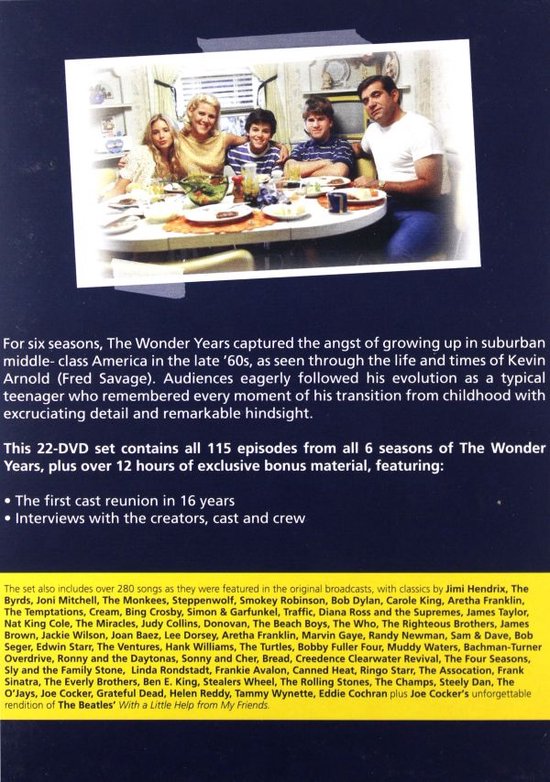 Wonder Years: The Complete Series (DVD) (Dvd), Alley Mills | Dvd's | bol