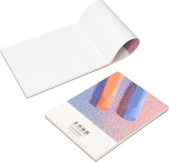 Oliepastel Schetsboek - A4 formaat - Dik papier voor Acryl en Olieverf ...