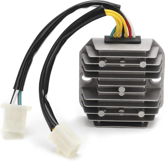 Spanningsgelijkrichter voor 12V Motorfiets - Spanningsregelaar Gelijkrichter 7 Draden... | bol