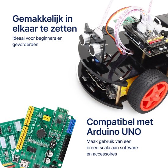 SyncGear Robot Arduino Kit - Bouwpakket - Programmeren - Vanaf 10 jaar ...