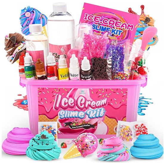 Slijm Maken Voor Kinderen - Slijm Packet - Slijm Maken Packet - Fluffy ...