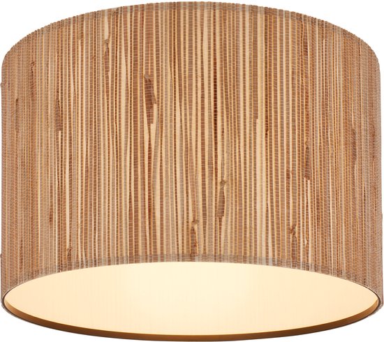 BRILONER Slama - Plafondlamp - zeegras - boho stijl - E27 fitting - Ø35 ...