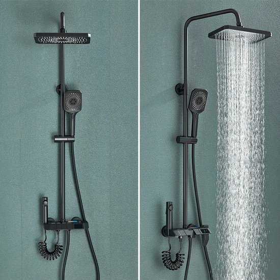 Regendouche - Doucheset - Met Display - Handdouche - Bidet ...