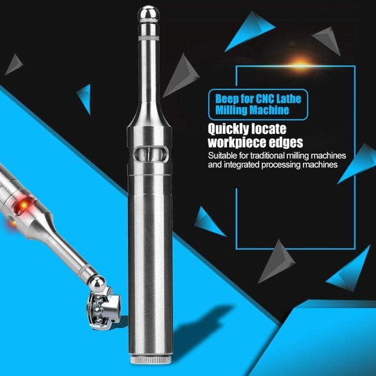 Electronic Optical Edge Finder Touch Point Sensor Precision with LED ...