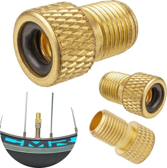 Fietsventiel Adapter Set - 3 Stuks voor SV/DV naar AV - Ideaal voor ...