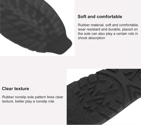 Shoe Bottom Full Sole Repair Shock Absorption - DIY Skid Resistance ...