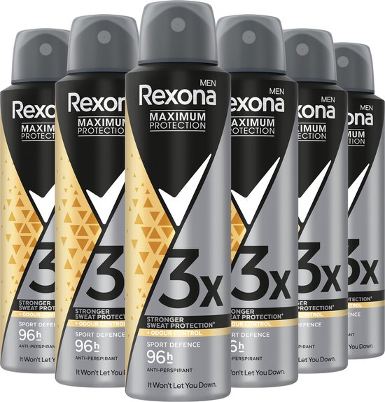 Rexona Men Maximum Protection Anti-Transpirant Spray - Sport Defence ...
