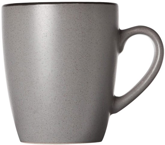 Cosy & Trendy Mokken met Oor Speckle Grijs – 350 ml – 6 stuks – Bevat 6 ...
