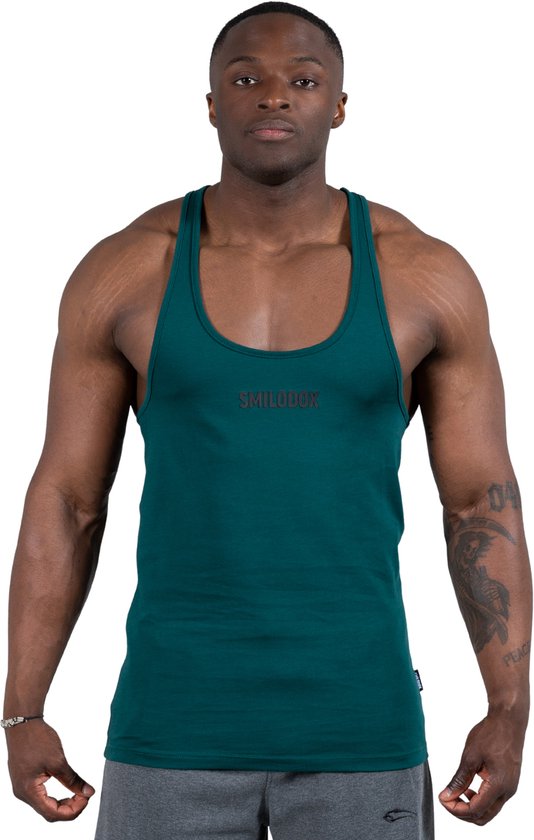 Smilodox Men Stringer Paul - Regelmatig fit mouwloze top met ronde nek | bol