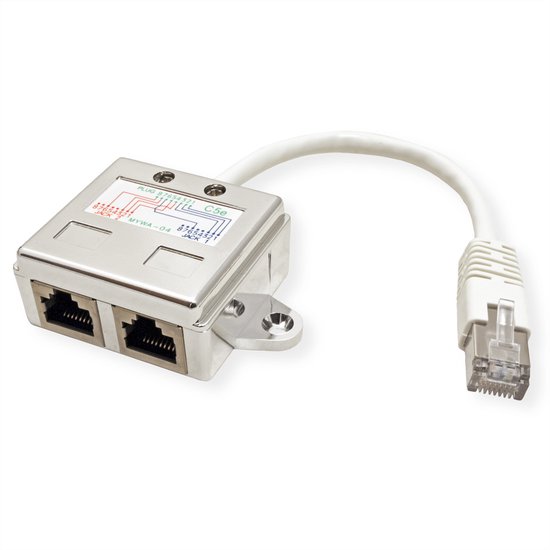 VALUE T-Adapter Cat.5e (Class D), STP | bol