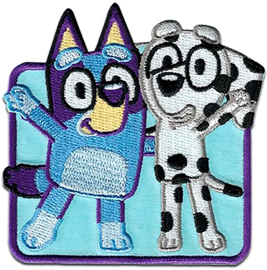 Bluey - Bluey & Chloe - Patch - Strijkapplicatie | bol