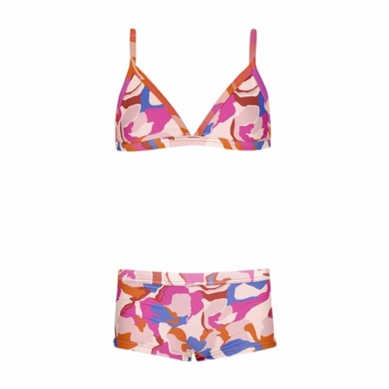 Bikini Barts Girls Shilot Fixed Triangle Pink-Maat 152 | bol