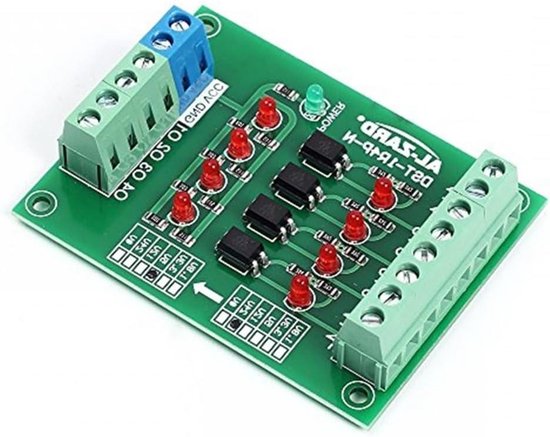 Channel Optocoupler Isolator PLC PNP Signal Converter Module 12V to 3.3V Signal... | bol