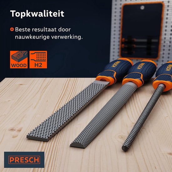 Houtrasp Set 3st - Professionele houtbewerking - 3 stuks - Hoogwaardige ...