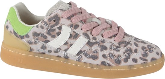 Coolway GOAL LEOPARD dames sneakers maat 38 beige | bol