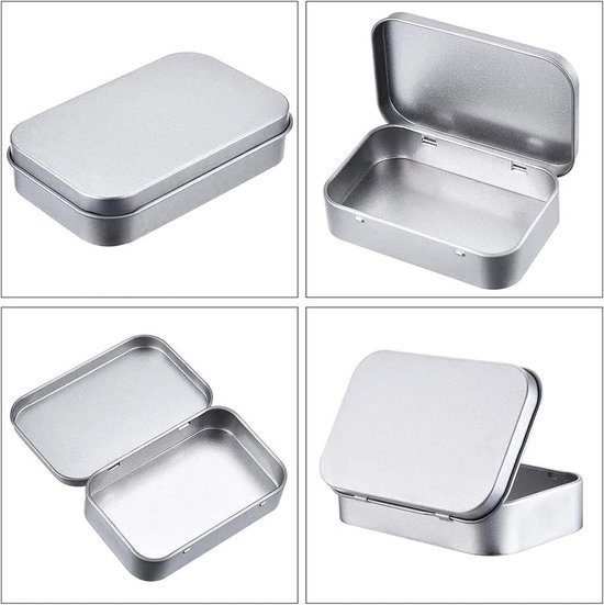 Metalen Opslag Containers - Multifunctioneel en Handig - 8 Stuks - Mini ...