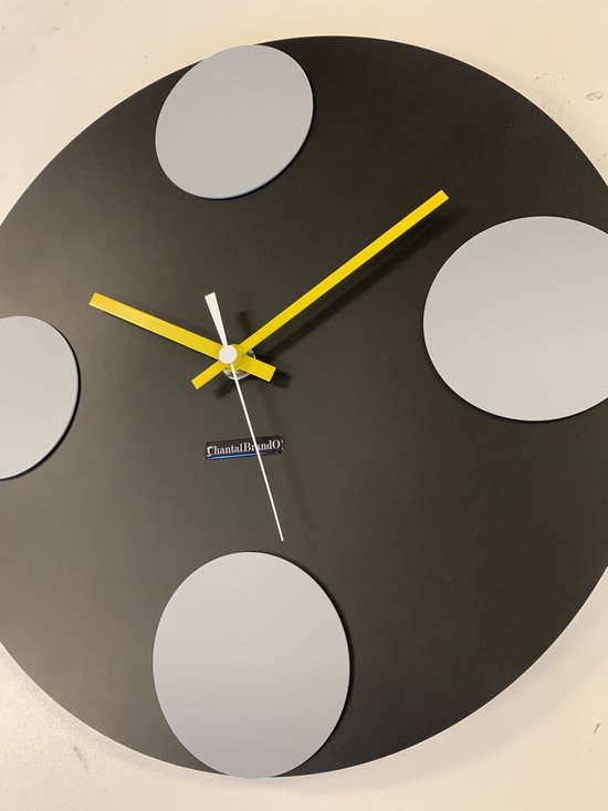 Wandklok ChantalBrandO ROTONDA modern design | bol
