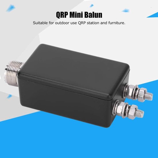 1:1 Mini Balun QRP Geschikt voor buitenopstelling en QRP-gebruik Klein en gemakkelijk... | bol