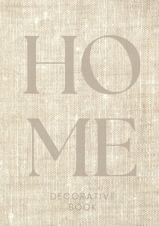 Home Decorative Book: Lined Journal for Decor Displaying on a Shelf or ...