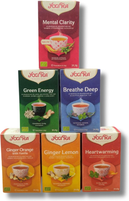 Yogi Tea Hot-'n-Cold - 6 pakjes x17 theezakjes | bol