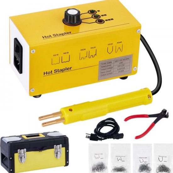 Hot Staple Kit Plastic Repair Thermo Hand Tool Handy Generation ...