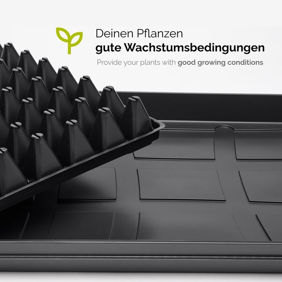 Garronda Kweekbak – Kweekbak – Plantenbak - Kiembak – Zwart (1 stuk ...