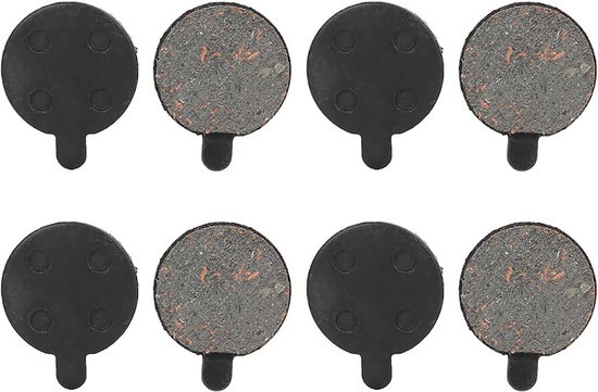 Remblokken 4 paar schijfrem halfmetaal voor scooter elektrische fiets ...
