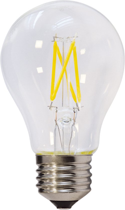LED Filament Peer lamp 6W Dimbaar E27 A60 - 2700K | Warm Wit | bol