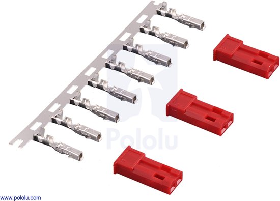 JST RCY Connector Pack 3 stuks Female Pololu-1934 | bol