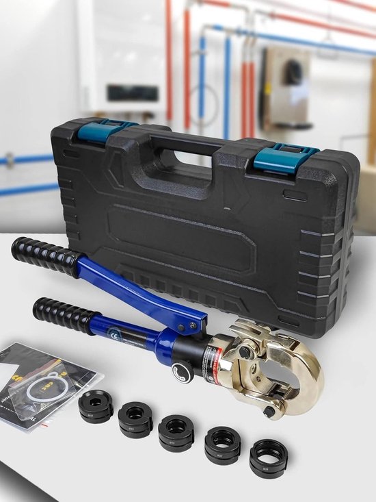 Hydraulische Krimptang voor Persfittingen - Krimptang met persbekken ...
