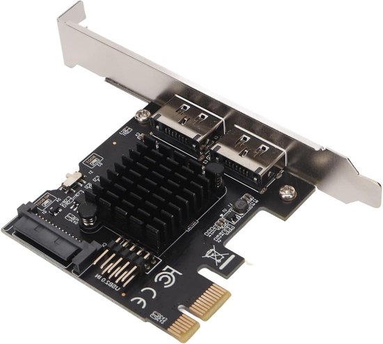 Naar Power ESATA Uitbreidingskaart - 2 Poorten Power OVER ESATA 6 ...