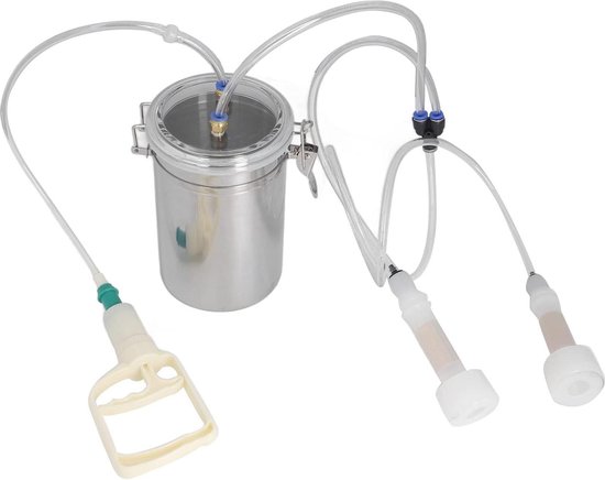 2L Inspanningsbesparende Melkmachine met Pulsator - Draagbare ...
