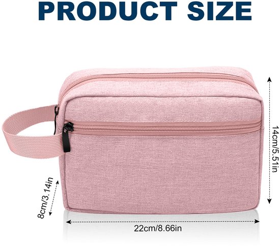 Ruime en Waterdichte Reistoilettas met Multifunctioneel Ontwerp voor ...