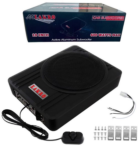 Lakro Active Under-Seat 10 inch 150 Watt RMS 600watt max | bol