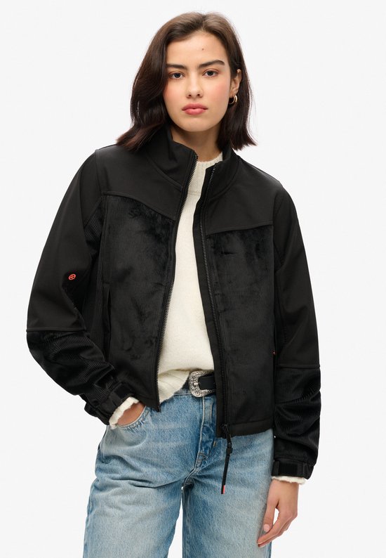 Superdry - Veste Drop Needle Trekker en velours - Femme | bol