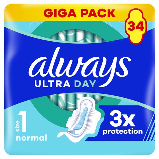 Always Maandverband Ultra Dag Normal 34 stuks | bol