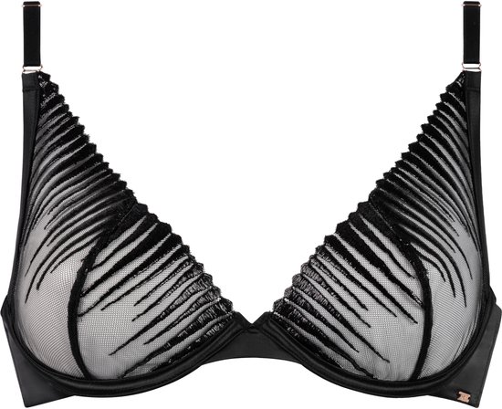 Hunkemöller Niet voorgevormde beugel bh Alice Zwart B75 | bol