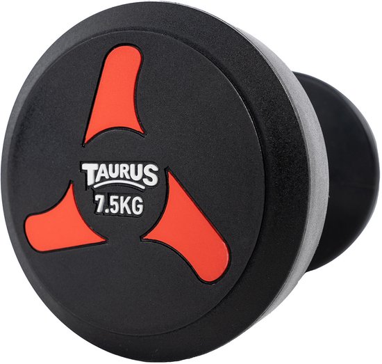 Taurus TPU-Halter 2.5kg – Duurzame Dumbbell voor Thuis en Sportschool ...