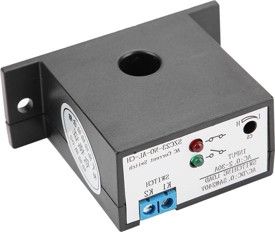 Stroomdetectieschakelaar normaal open - Stroomrelaisbewaking AC 02-30A ...