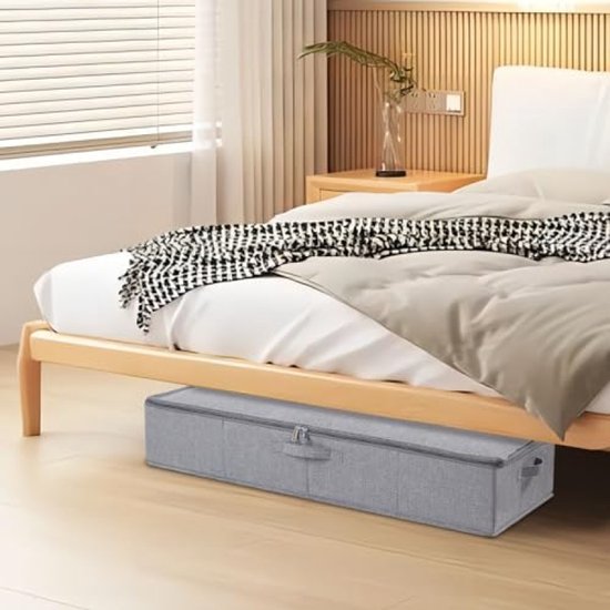 Selbro ® Opbergdozen voor onder het bed, opvouwbare opbergdozen met ...