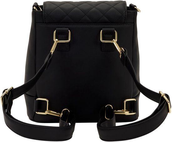 Loungefly Convertible Backpack & Crossbody Bag Pin Trader Black | bol