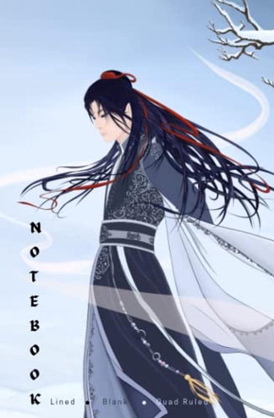 Small Lined, Blank and Quad Ruled Notebook for Writing: Fanart notebook ...