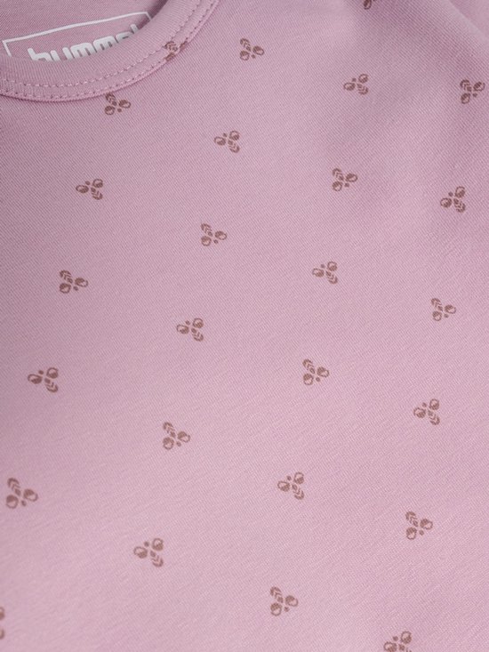 Hummel Kinder Bodys Mini Bee Aop Body Longsleeve 230320 Mauve Shadow-74 ...