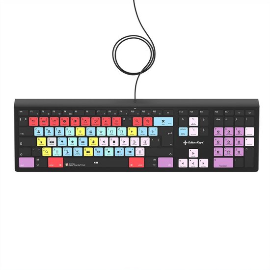 Clavier Rétroéclairé Raccourcis pour Montage Vidéo | Design Ergonomique ...